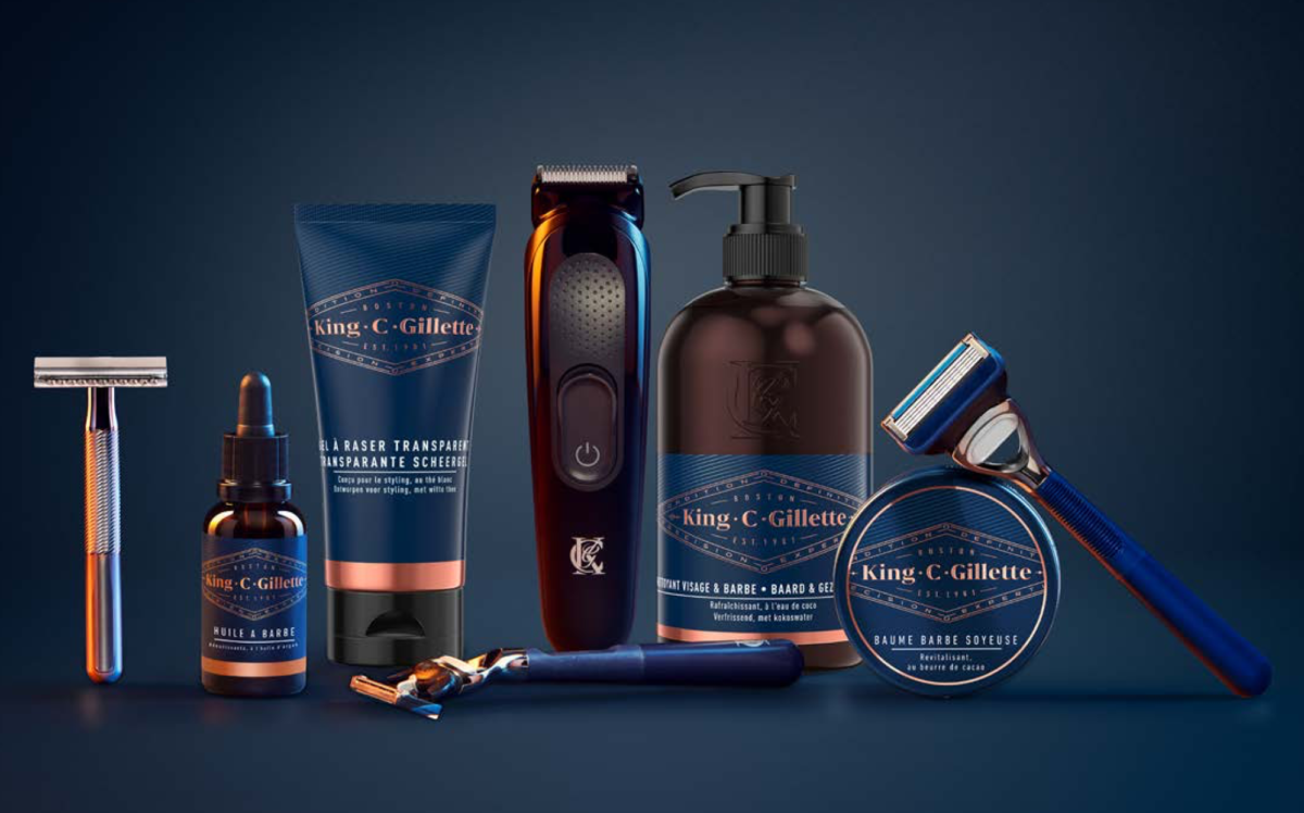 Gillette, innove avec le rasoir chauffant et sa marque King C. Gillette ...